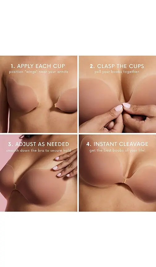 CAKES BODY Cleavage Bra In Tan