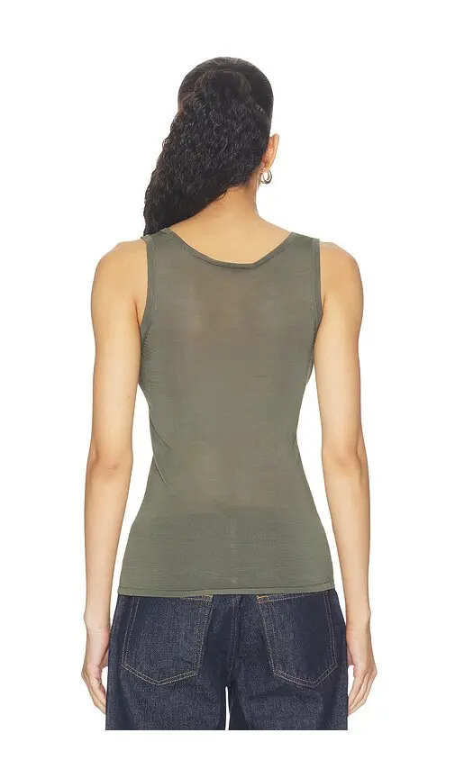 MOTHER OF ALL Elena Tank Top In Green