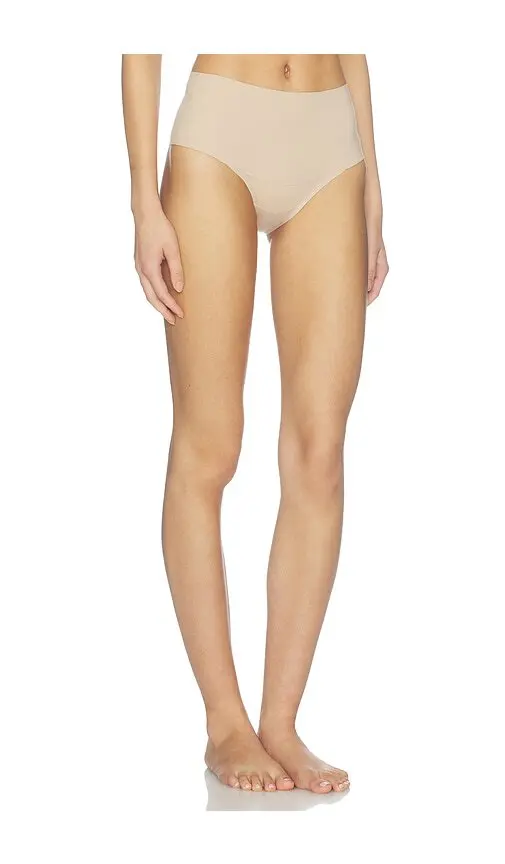 Spanx Spanxsupersmooth Undie-tectable 26' Rise Thong In Nude