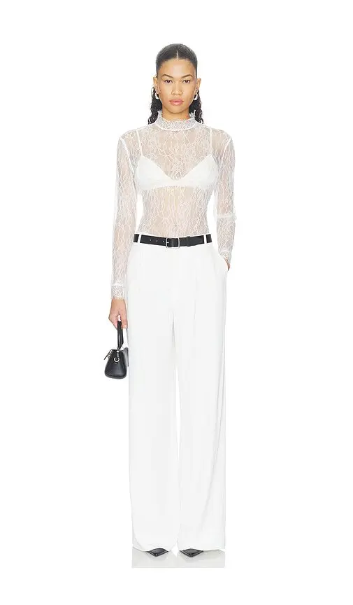 NONCHALANT LABEL Mary Lace Top