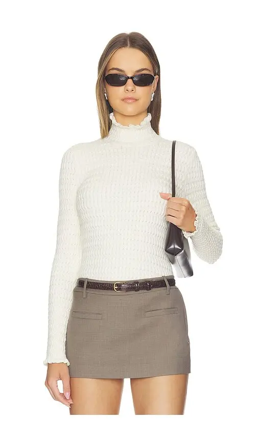 Proenza Schouler White Label Juniper Sweater In Cream - Vanilla