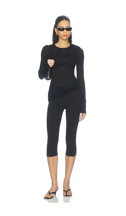 SANS FAFF Alpaca Sheerline Top