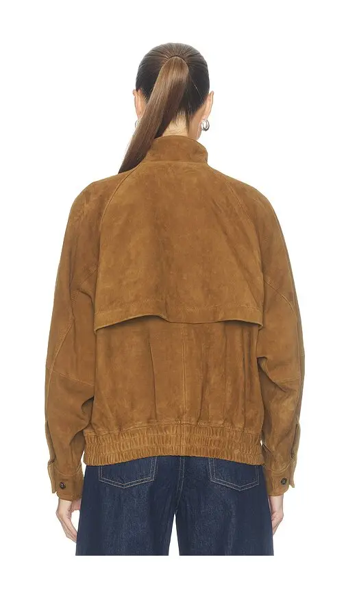 AGOLDE Blair Jacket In Brown
