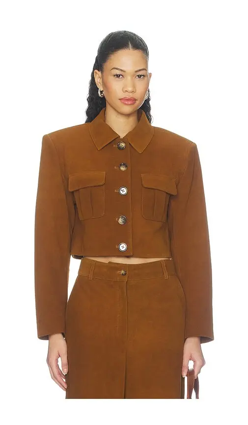 DODIEE Tilda Jacket In Brown