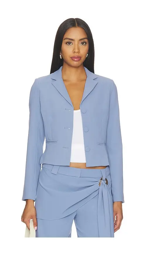 Amanda Uprichard Christano Jacket In Blue