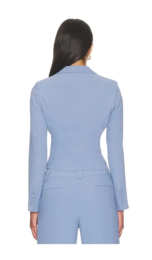 Amanda Uprichard Christano Jacket In Blue