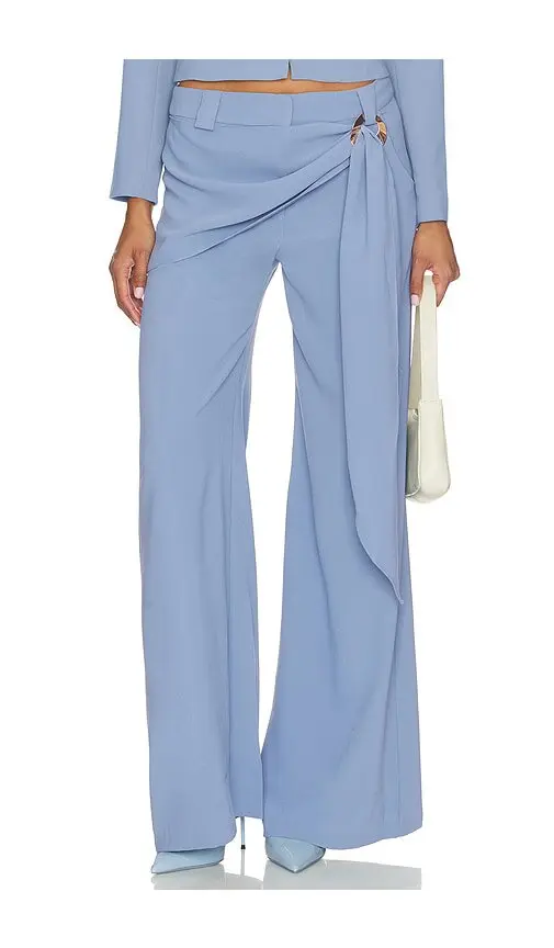 Amanda Uprichard Christano Pants In Blue