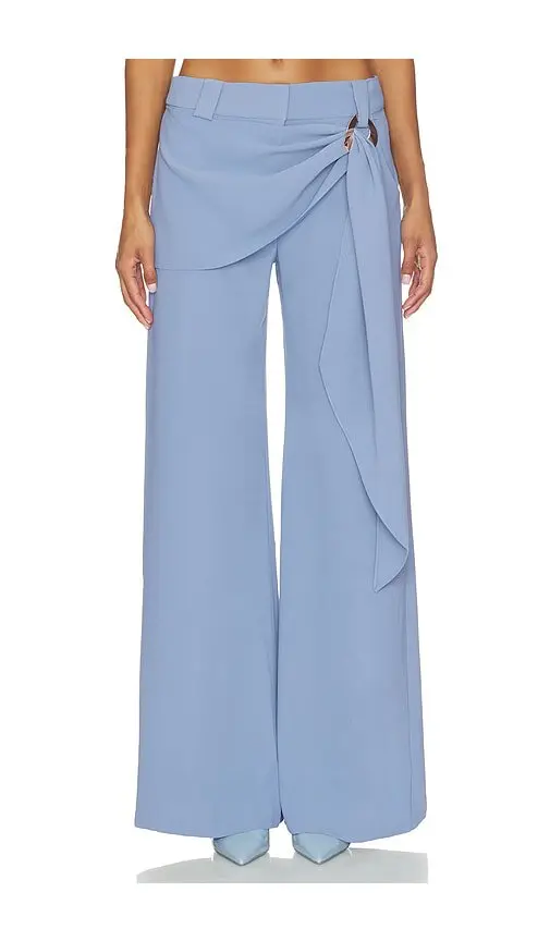 Amanda Uprichard Christano Pants In Blue