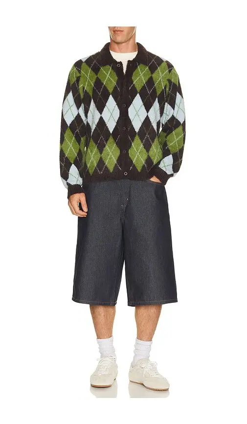 HUF Cooper Mohair Sweater In Brown