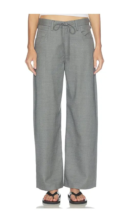 Citizens Of Humanity Brynn Drawstring Trouser In Grey - Gris