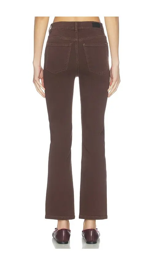 DL1961 Halle Instasculpt? Straight High Rise Jeans In Brown