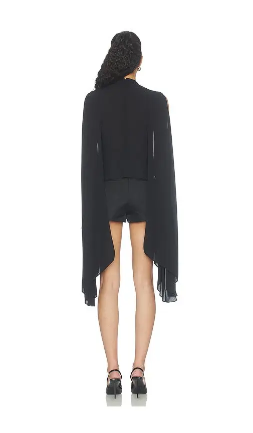 Lapointe Georgette Cape Sleeve Top
