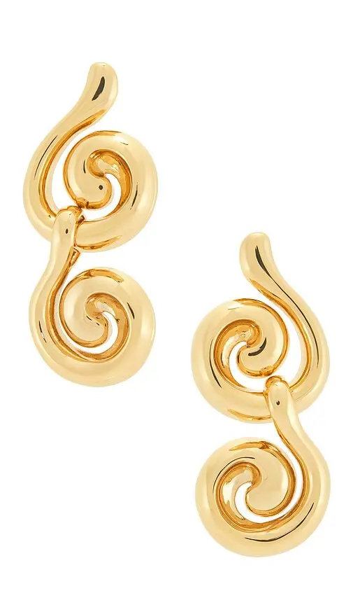 Jenny Bird Nico Earrings In Metallic