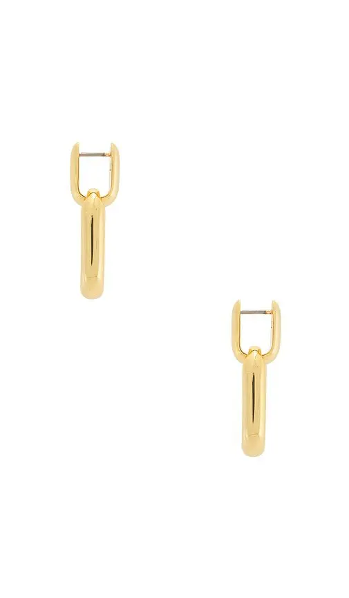 Jenny Bird Puffy Detachable Link Earrings In Metallic