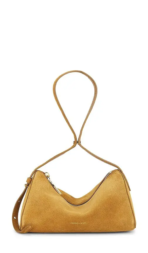 Veronica Beard Suede Prism Bag In Tan