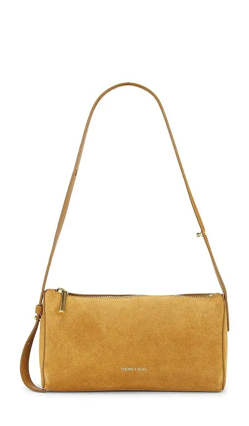 Veronica Beard Suede Prism Bag In Tan