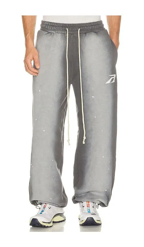 RYOKO RAIN Vintage Artist Sweatpants In Grey