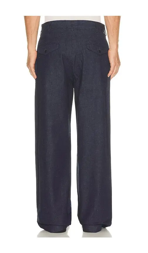 LEVI'S Blue Tab Wide Leg Flyer Jeans In Magic Rinse In Blue