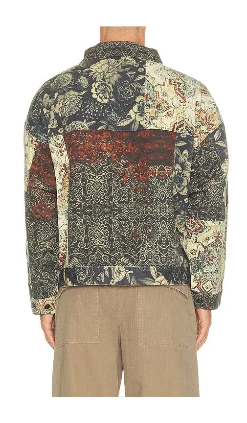 RYOKO RAIN Vintage Patch Work Jacket