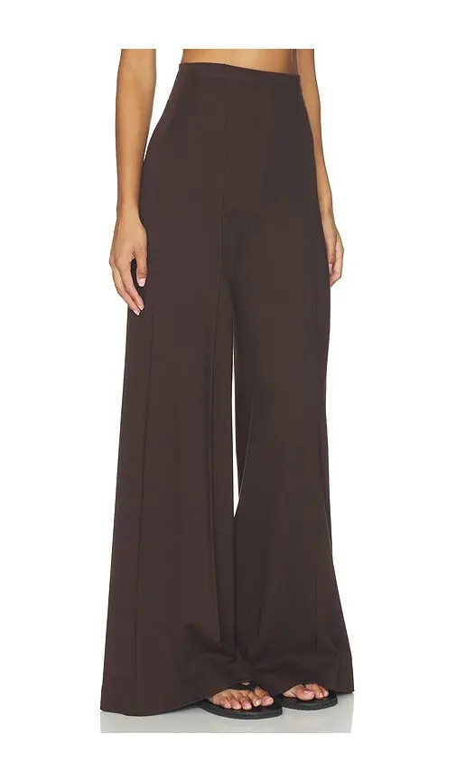 RIPLEY RADER Ponte Knit Long Wide Leg Pant