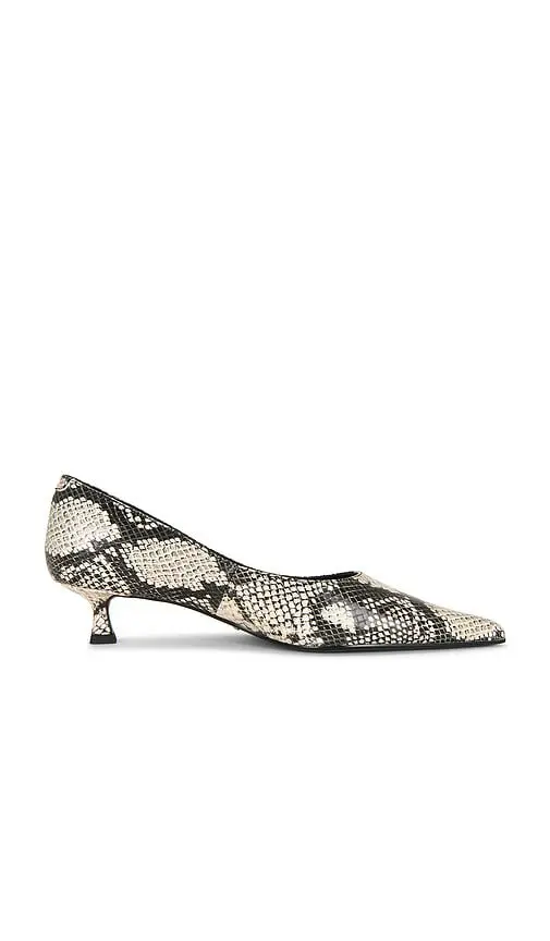 TONY BIANCO Cameo Pump In Black & White