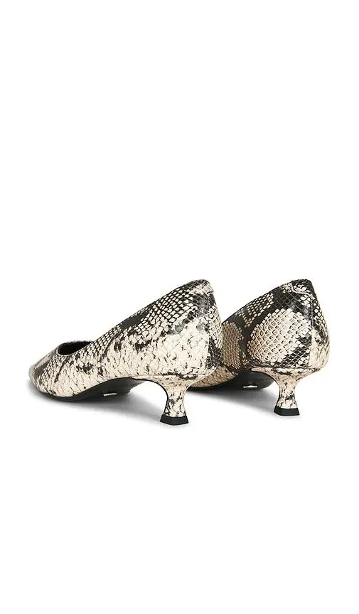 TONY BIANCO Cameo Pump In Black & White
