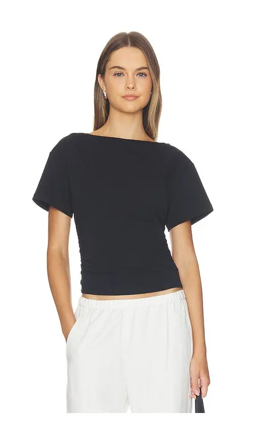 MADISON THE LABEL Oxford Top