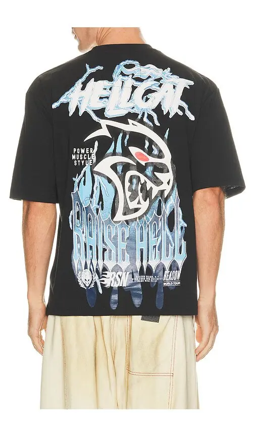 REASON Dodge Hellcat Tee - Black