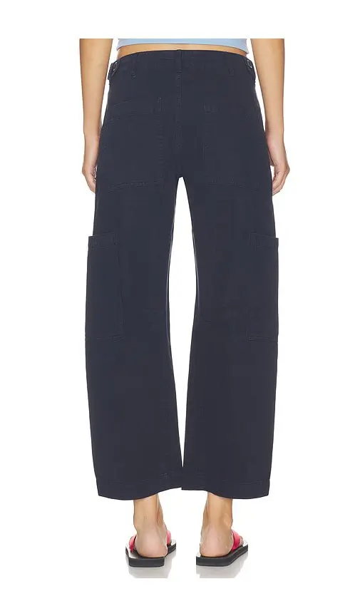 PISTOLA Sabrina Curved Utility Pant In Navy
