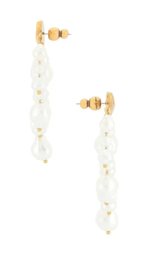 Cult Gaia Shiva Earring In Ivory
