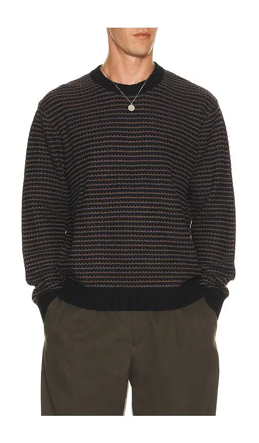 Nn07 Russell Crew 60071 In Blue - Navy Multi