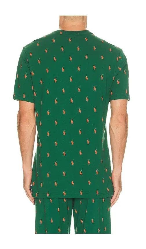 Polo Ralph Lauren Short Sleeve Crew T-shirt In Green