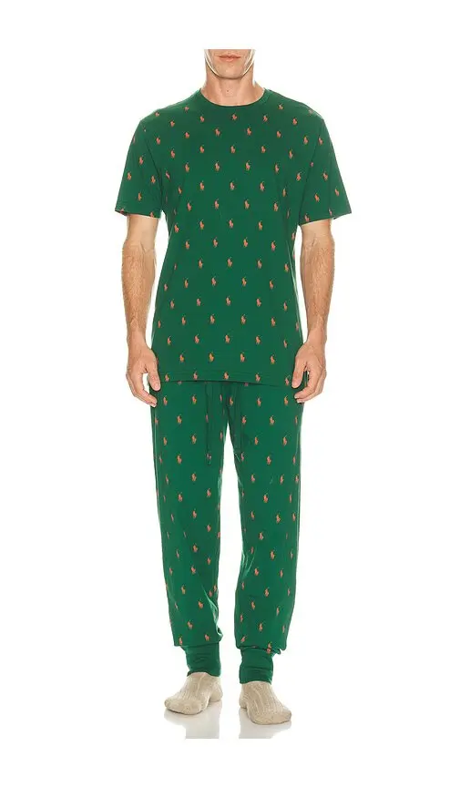 Polo Ralph Lauren Short Sleeve Crew T-shirt In Green
