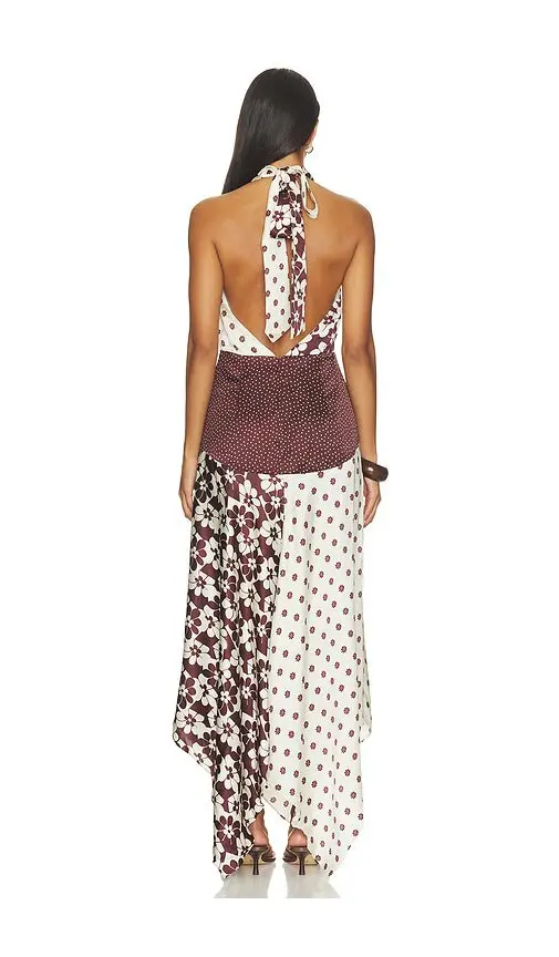 ROAME. Miranda Dress In Brown