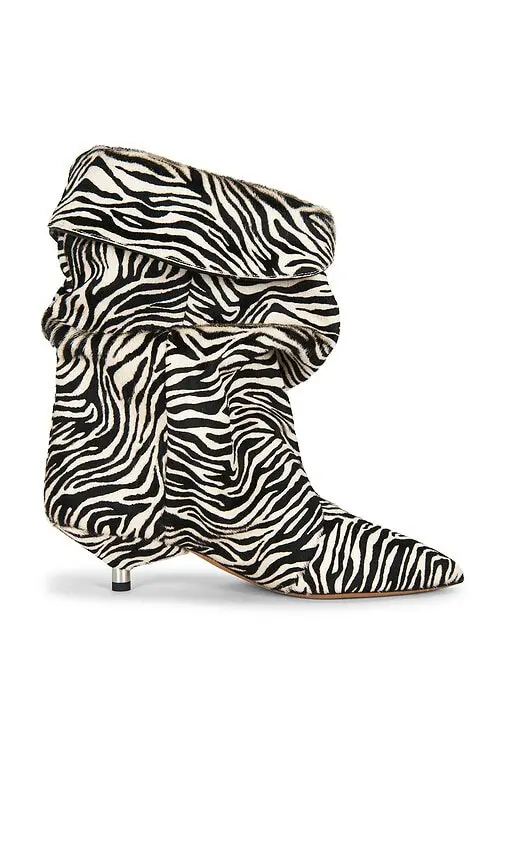 Isabel Marant Étoile Edrik Boot In Black & White