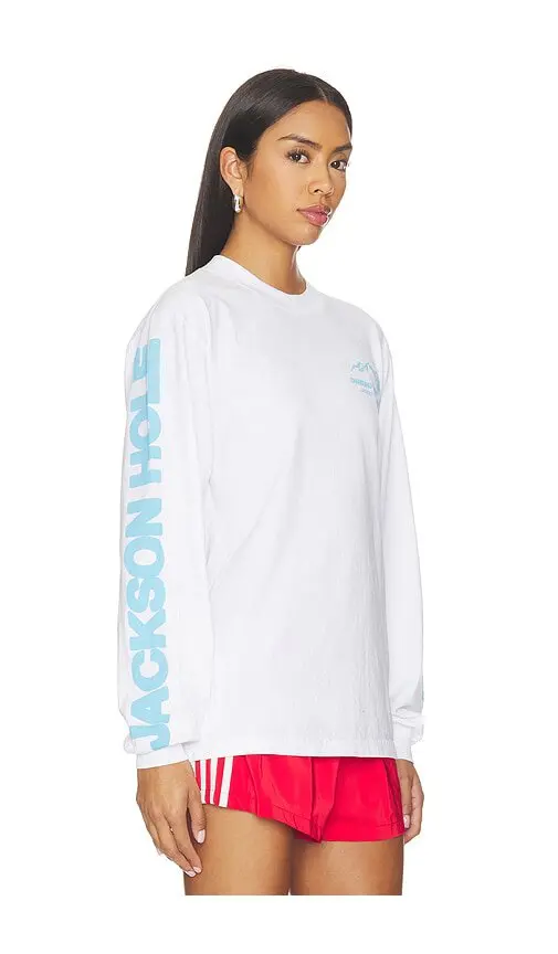 DIAMOND CROSS RANCH Trailblazer Long Sleeve Tee - White
