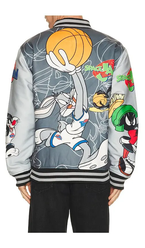 REASON Space Jam Varsity Jacket