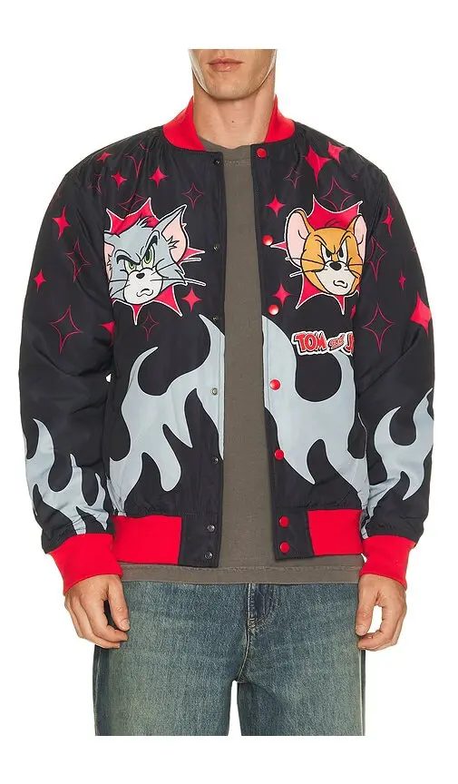 REASON Tom & Jerry Varsity Jacket