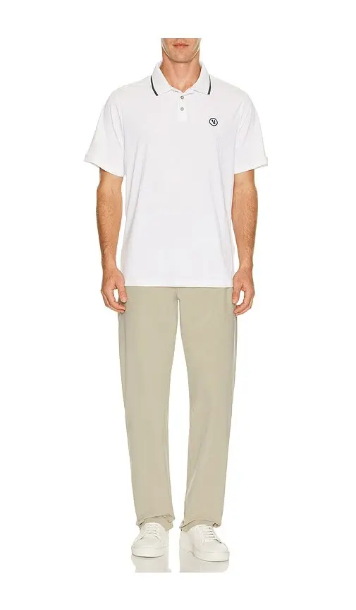 Vuori Meta Classic Fit Trouser In Beige
