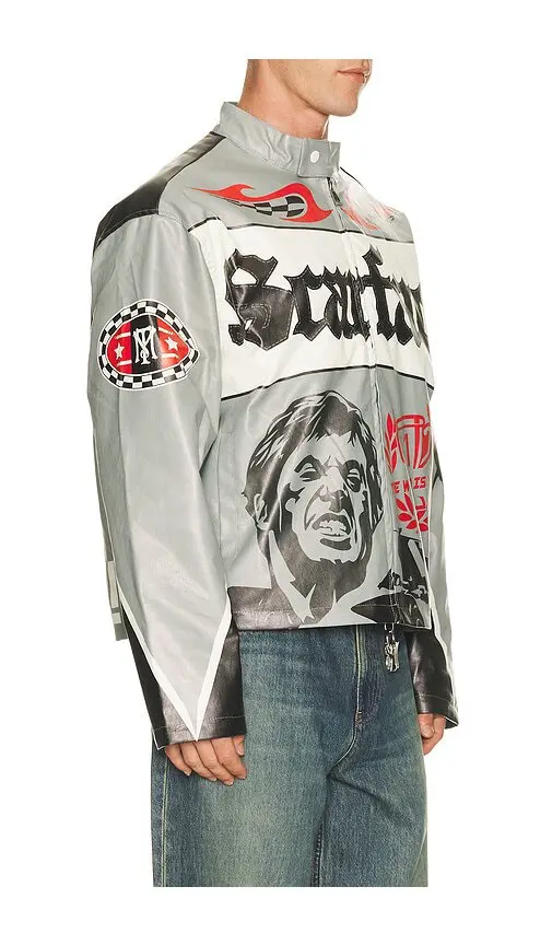 REASON Scarface Moto Pu Jacket