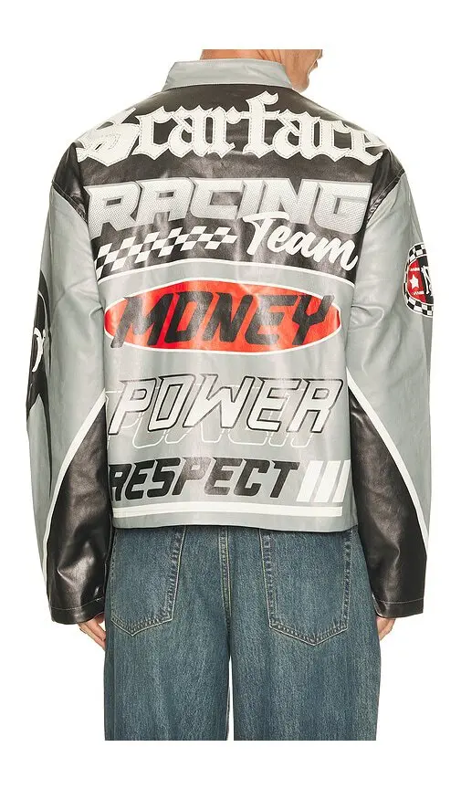 REASON Scarface Moto Pu Jacket