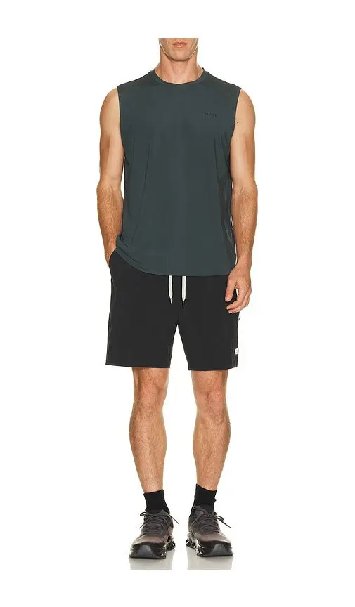 Vuori Viewpoint Muscle Tank 2.0 In Green