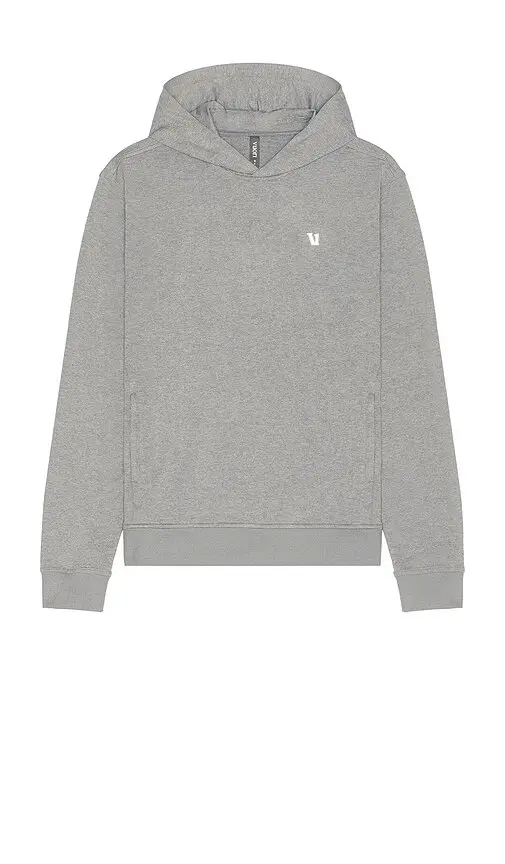 Vuori Ponto Pullover Hoodie In Grey