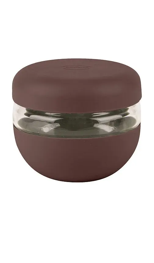 W & P Glass Seal Tight Bowl 16oz In Brown - Cocoa