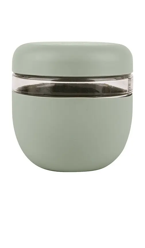 W & P Glass Seal Tight Bowl 24oz In Green - Sage