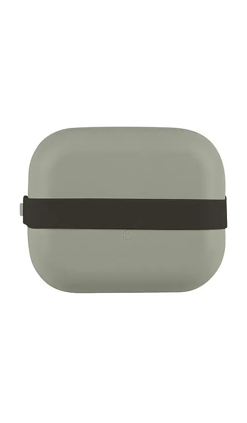 W & P Plastic Bento Box In Green