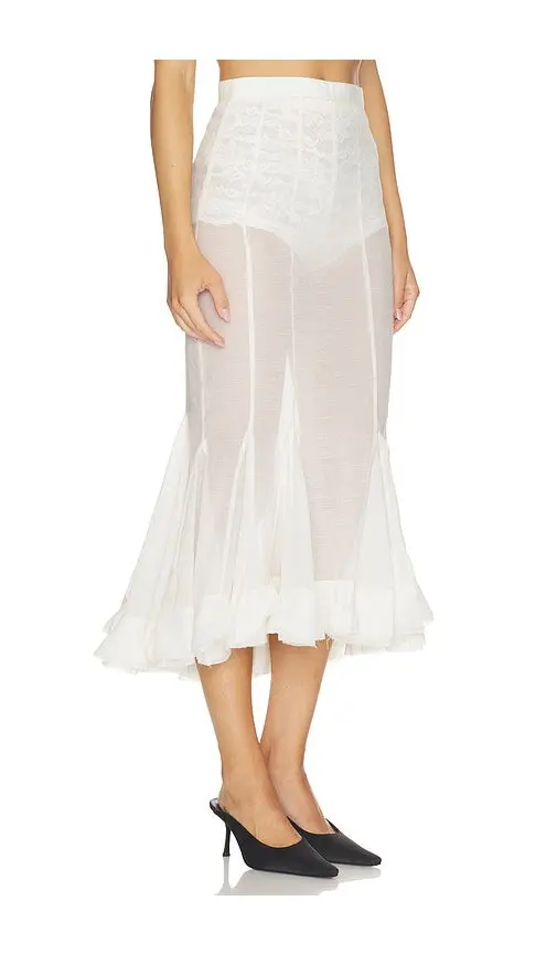 V. CHAPMAN X Kristopher Brock Zapillo Skirt & Short In White