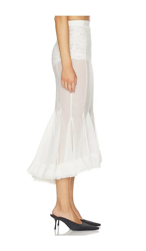 V. CHAPMAN X Kristopher Brock Zapillo Skirt & Short In White