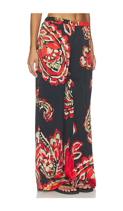 Amanda Uprichard Mariko Pants In Black