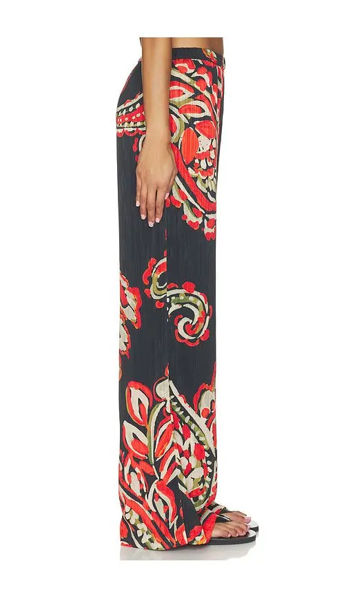 Amanda Uprichard Mariko Pants In Black